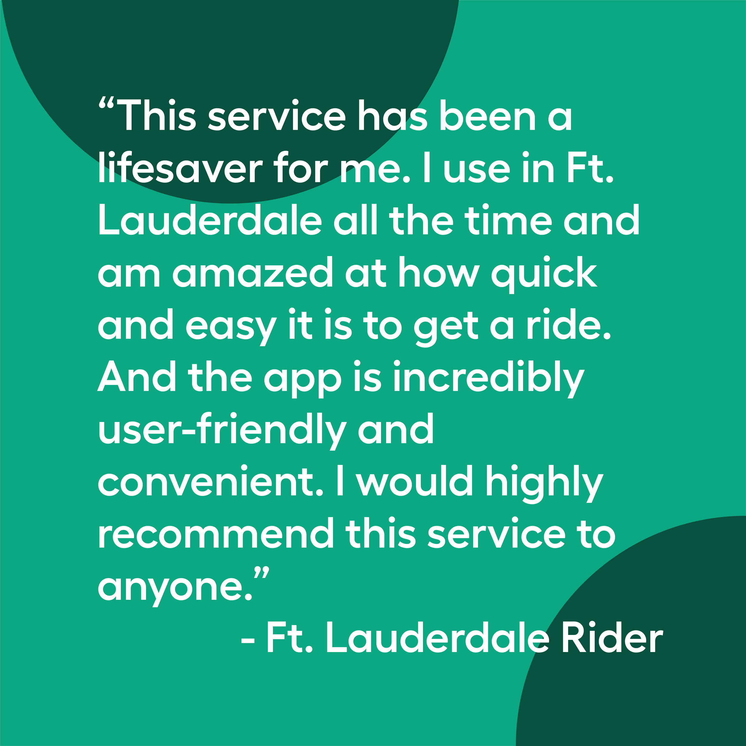 Ride with Us! — Circuit